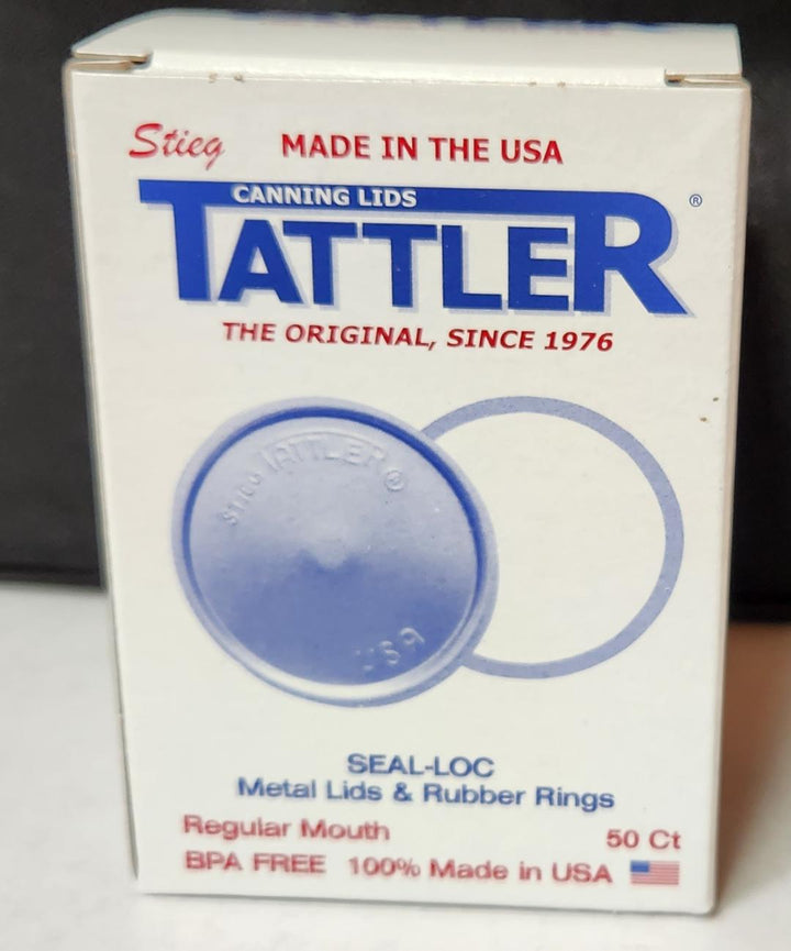 Tattler Reusable Canning Lids – Tattler Lids