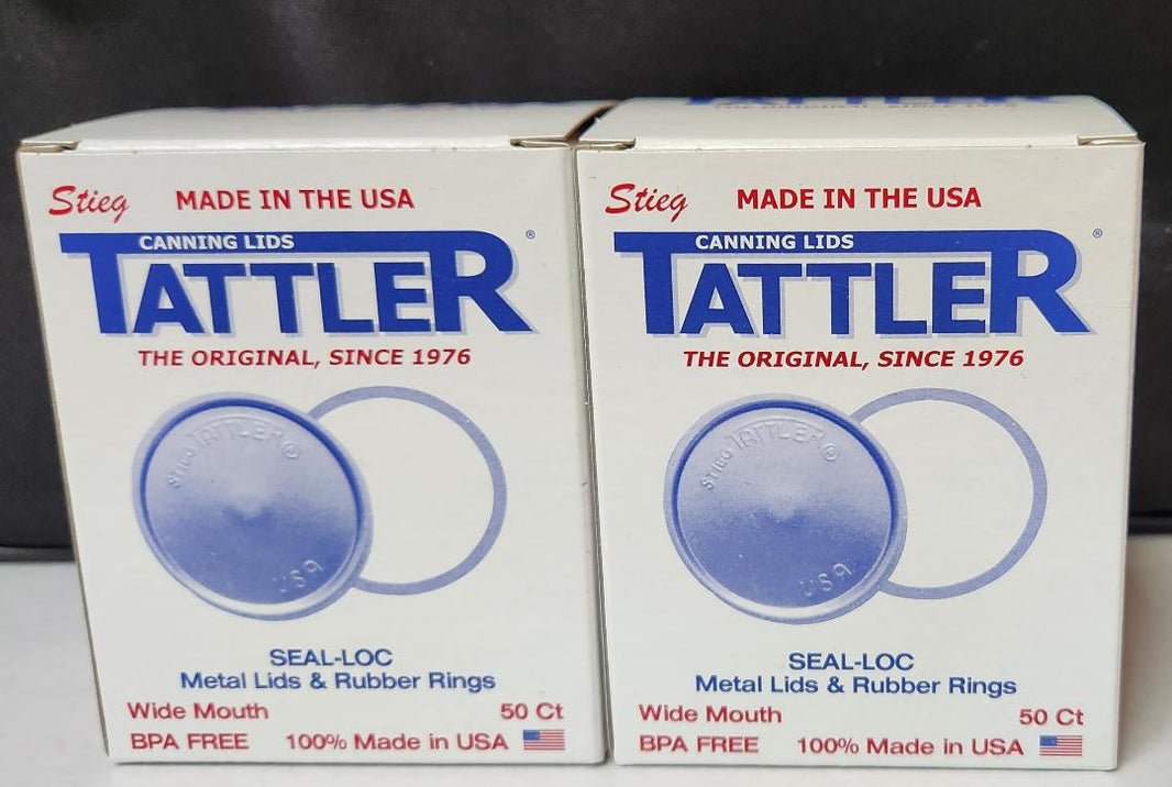 Tattler Reusable Canning Lids – Tattler Lids